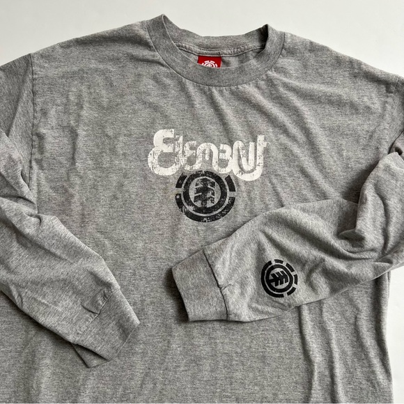 Element | Shirts | 44 Vintage 00s Element Skateboards Skate Long Sleeve ...